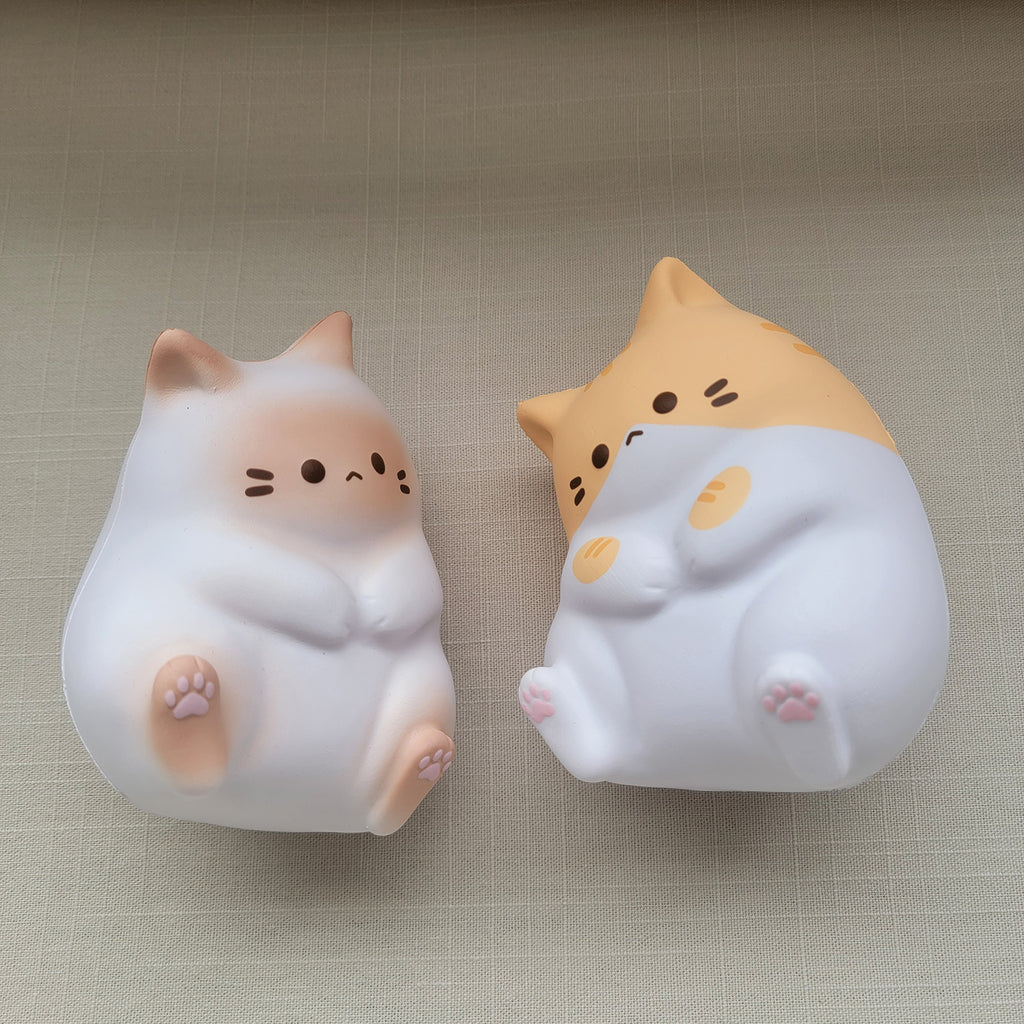 Squishy Pal - Catz | Gray | Orange | White – LunaCatz